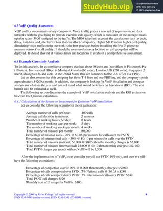 AN OVERVIEW OF VOICE OVER INTERNET PROTOCOL (VOIP | PDF