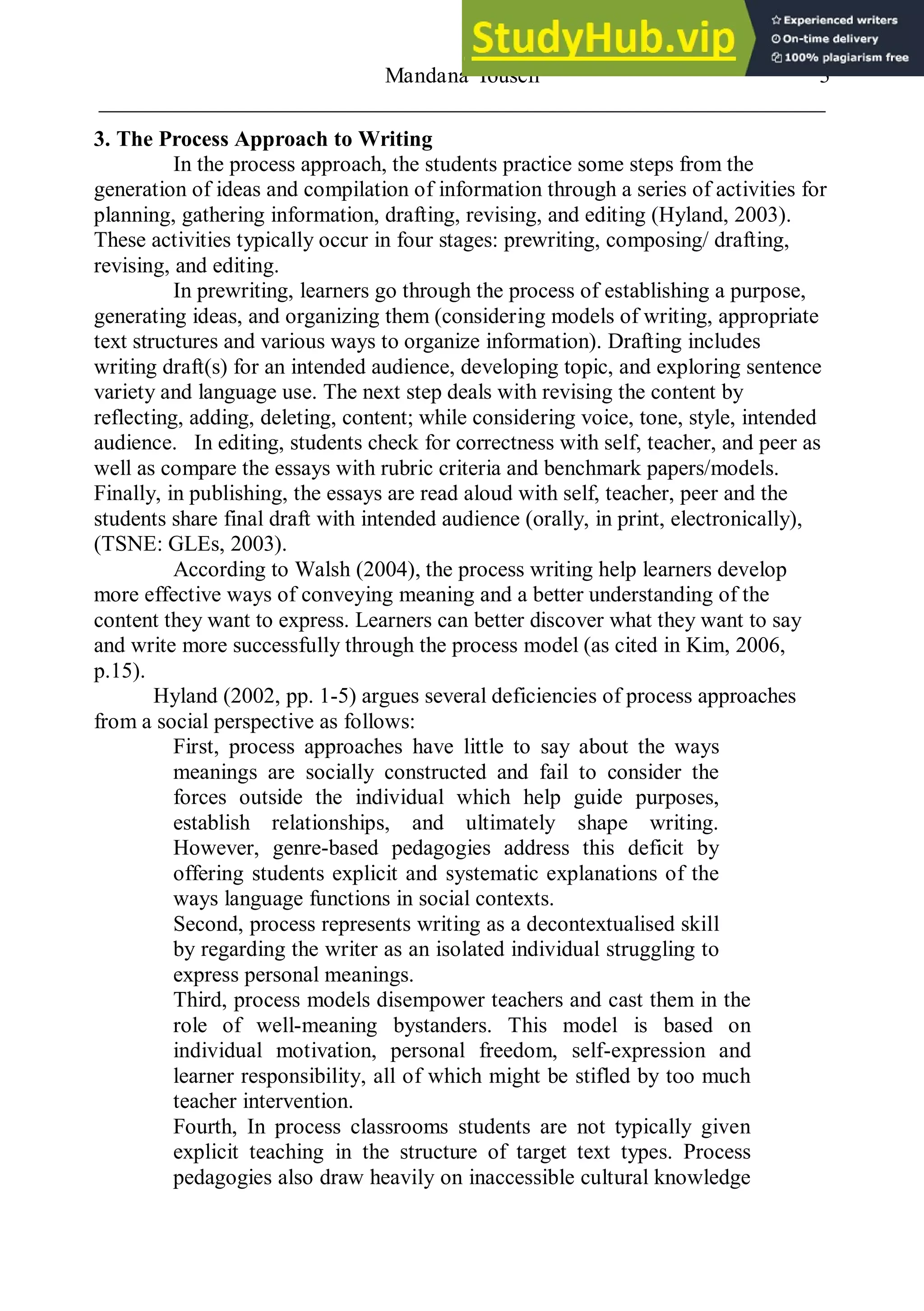 An Overview Of Writing Instruction And Assessment | PDF