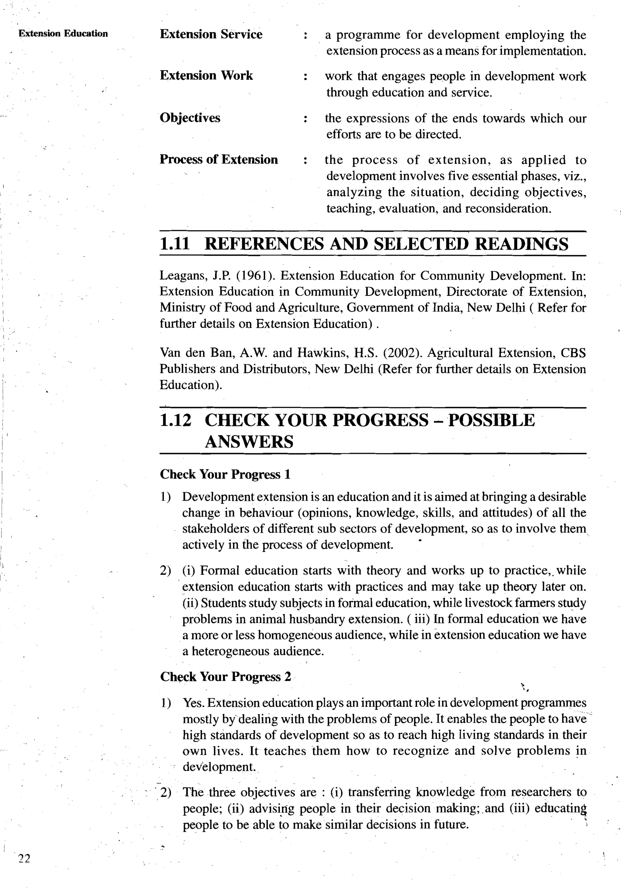 An overview on Extension | PDF