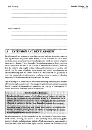 An overview on Extension | PDF