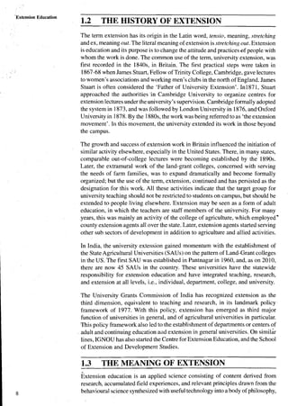 An overview on Extension | PDF