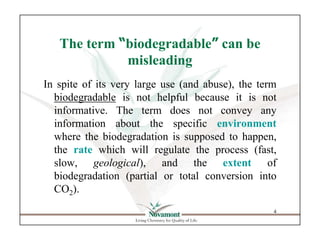An overview on biodegradation and composting | PDF