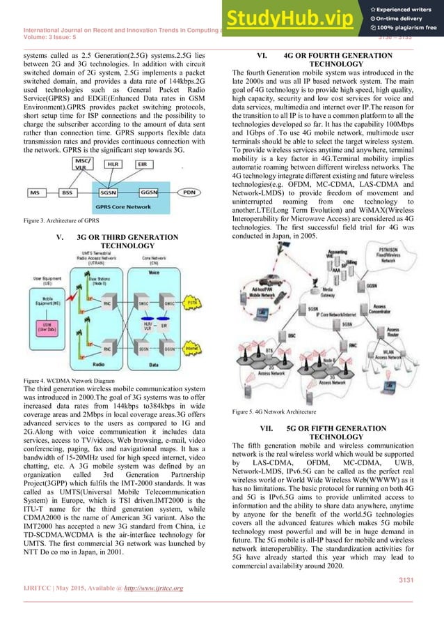 An Overview On Evolution Of Mobile Wireless Communication Networks 1G-6G | PDF | Smartphones ...