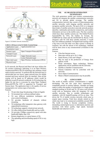An Overview On Evolution Of Mobile Wireless Communication Networks 1G ...