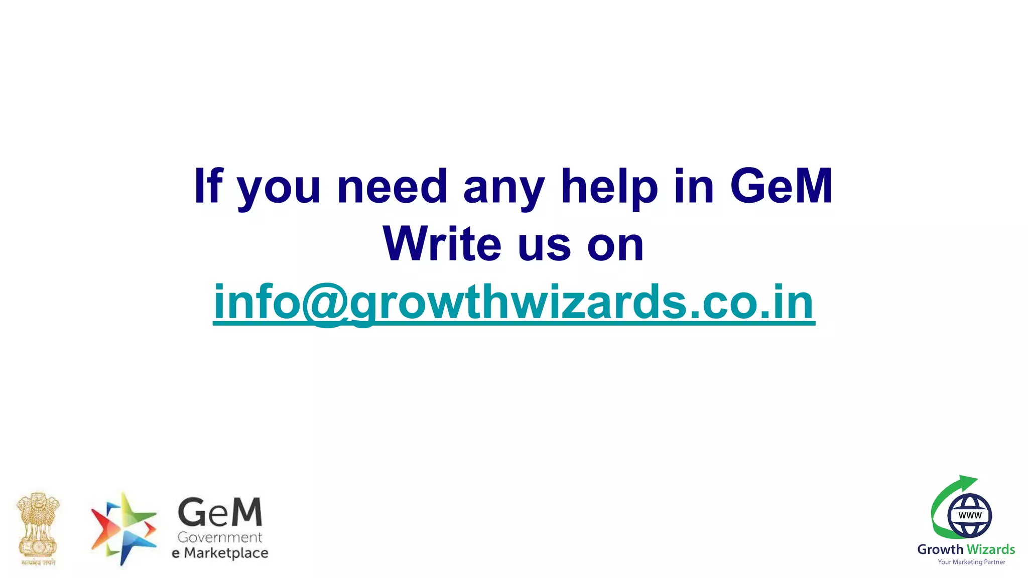 An overview on government emarketplace (ge m) | PDF