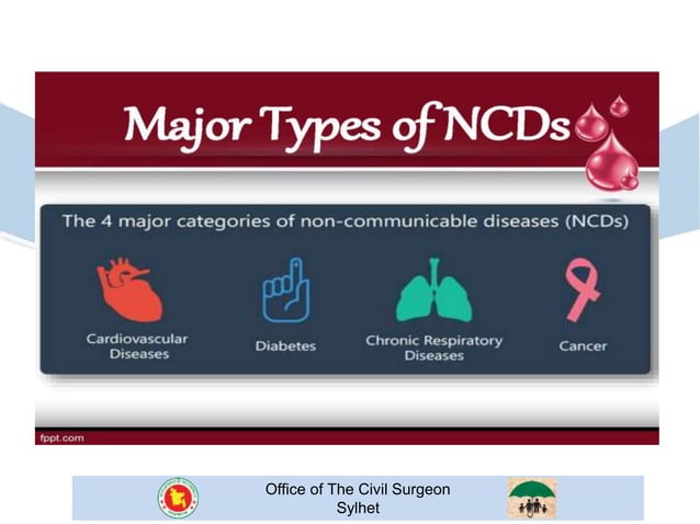 An Overview on NCDC in Bangladesh (Dr. Amzad Hossain) | PPTX | Substance Abuse | Diseases and ...