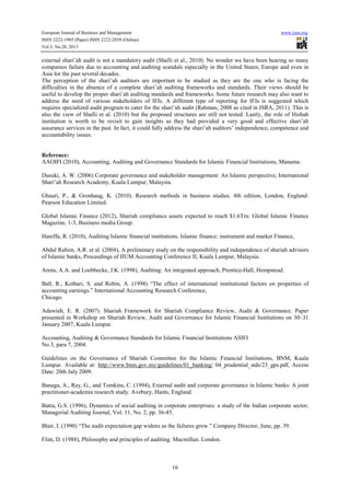 An overview on the basics of islamic audit | PDF