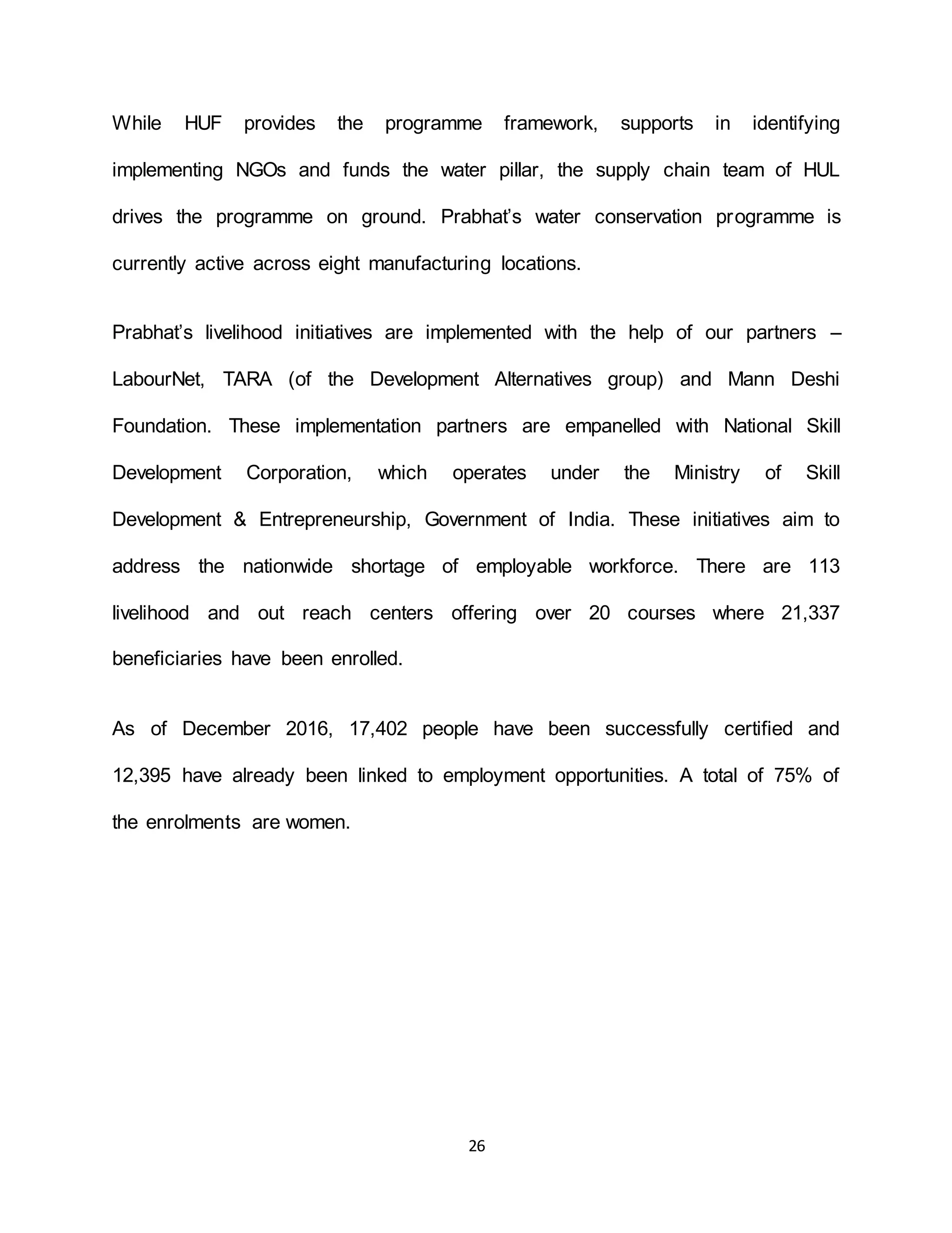 AN OVERVIEW ON THE CORPORATE SOCIAL RESPONSIBILITY INITIATIVES BY ...