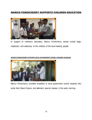 AN OVERVIEW ON THE CORPORATE SOCIAL RESPONSIBILITY INITIATIVES BY ...