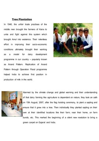 AN OVERVIEW ON THE CORPORATE SOCIAL RESPONSIBILITY INITIATIVES BY AMUL ...