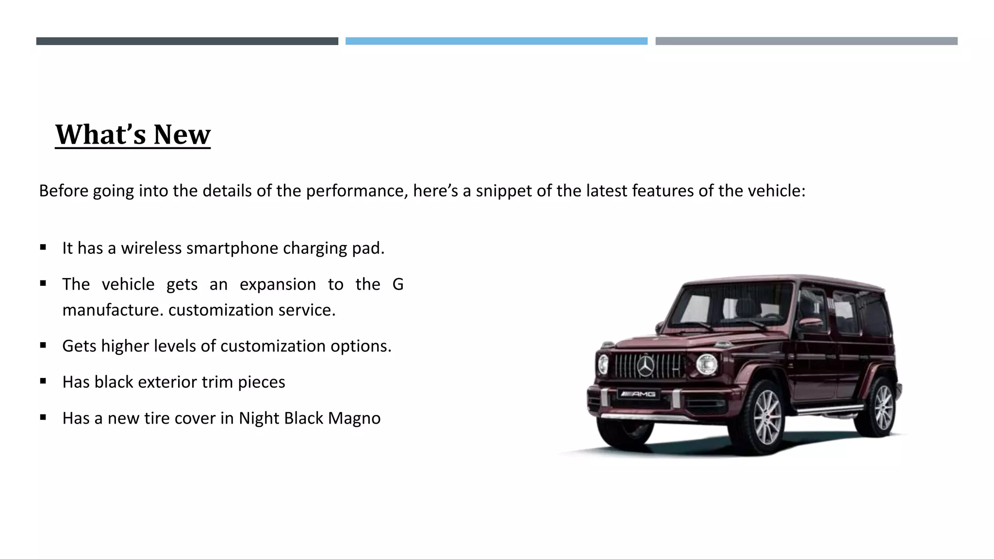 An Overview on the Enviable Features of the Mercedes-Benz AMG G63 | PPTX