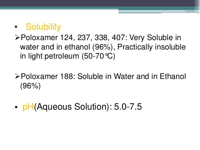 An overview peg & poloxamer
