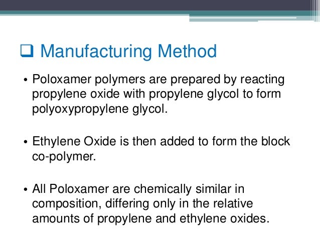 An overview peg & poloxamer