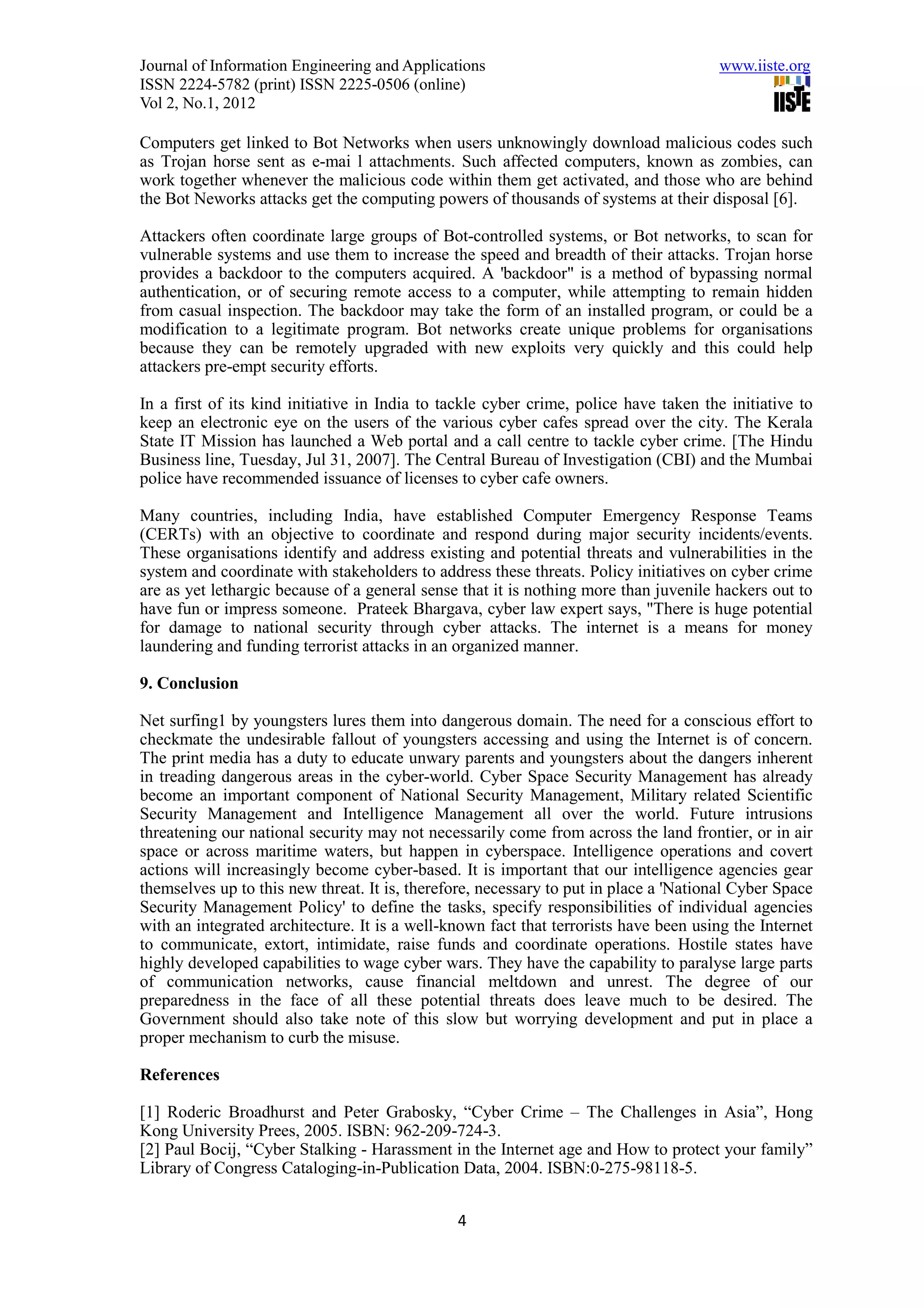 An overview study on cyber crimes in internet | PDF
