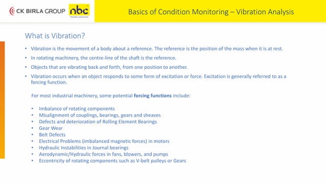 An overview to condition based monitoring | PDF