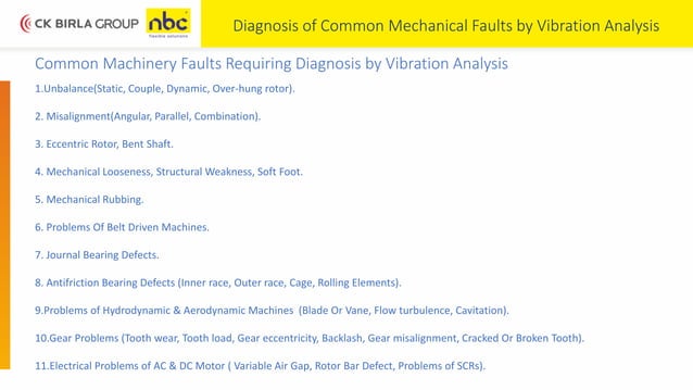 An overview to condition based monitoring | PDF