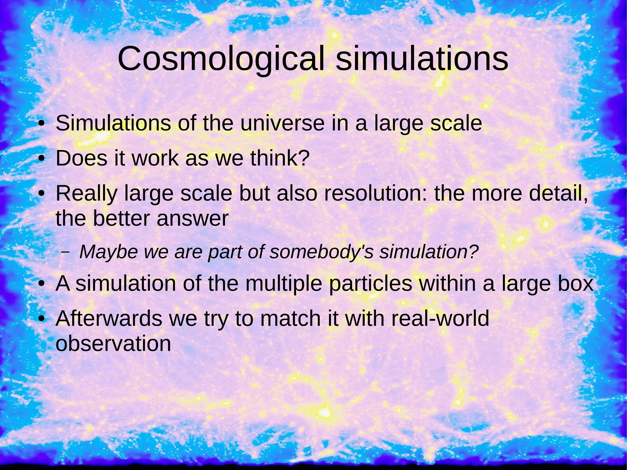 Cocos Building A Large Scale Cosmological Simulation Database