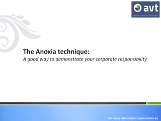 Anoxia - applying the technique | PPTX