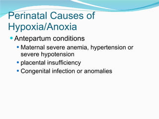 Anoxic brain injury | PPT