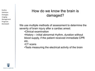 Anoxic brain injury and braindeath info for patient's families | PPTX