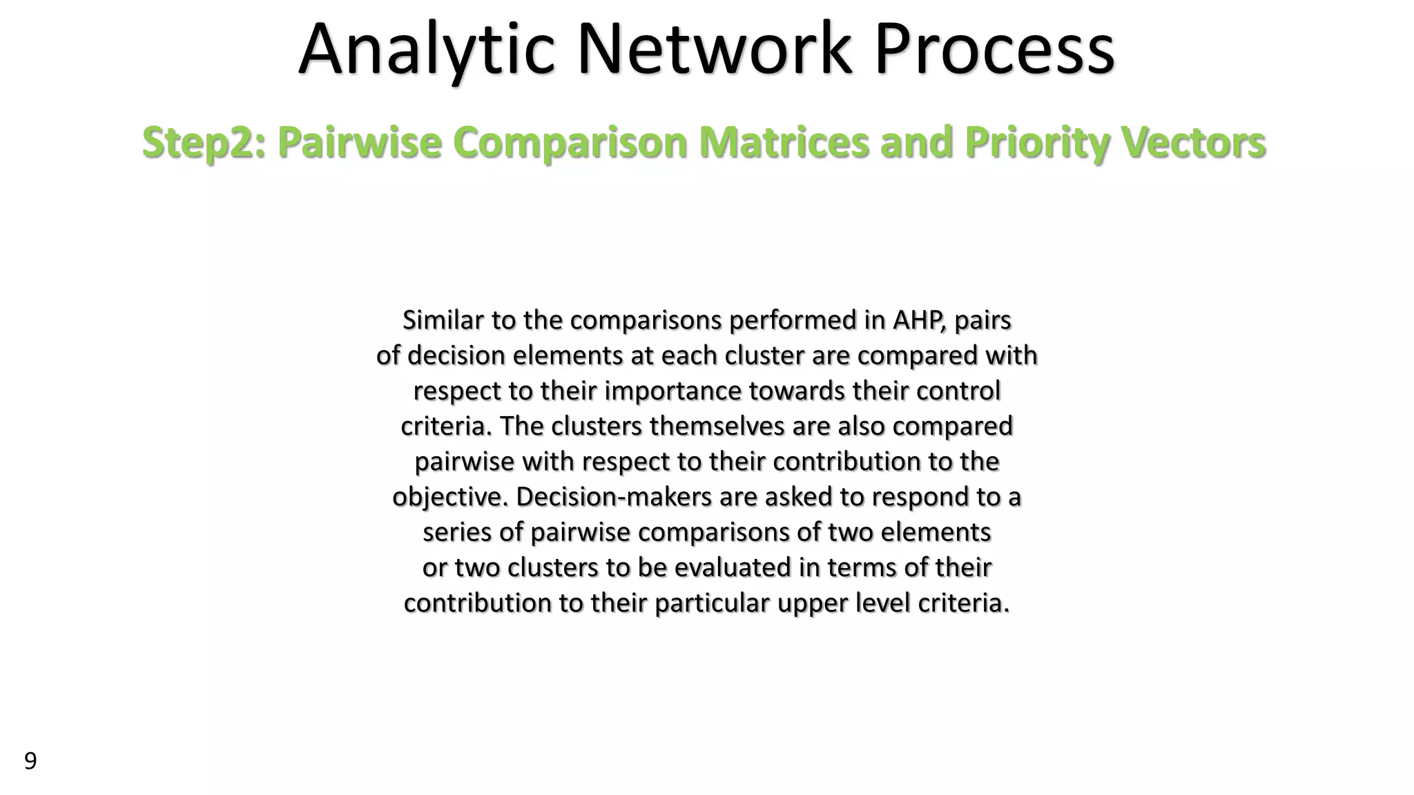 Analytic Network Process Pptx Physics Science
