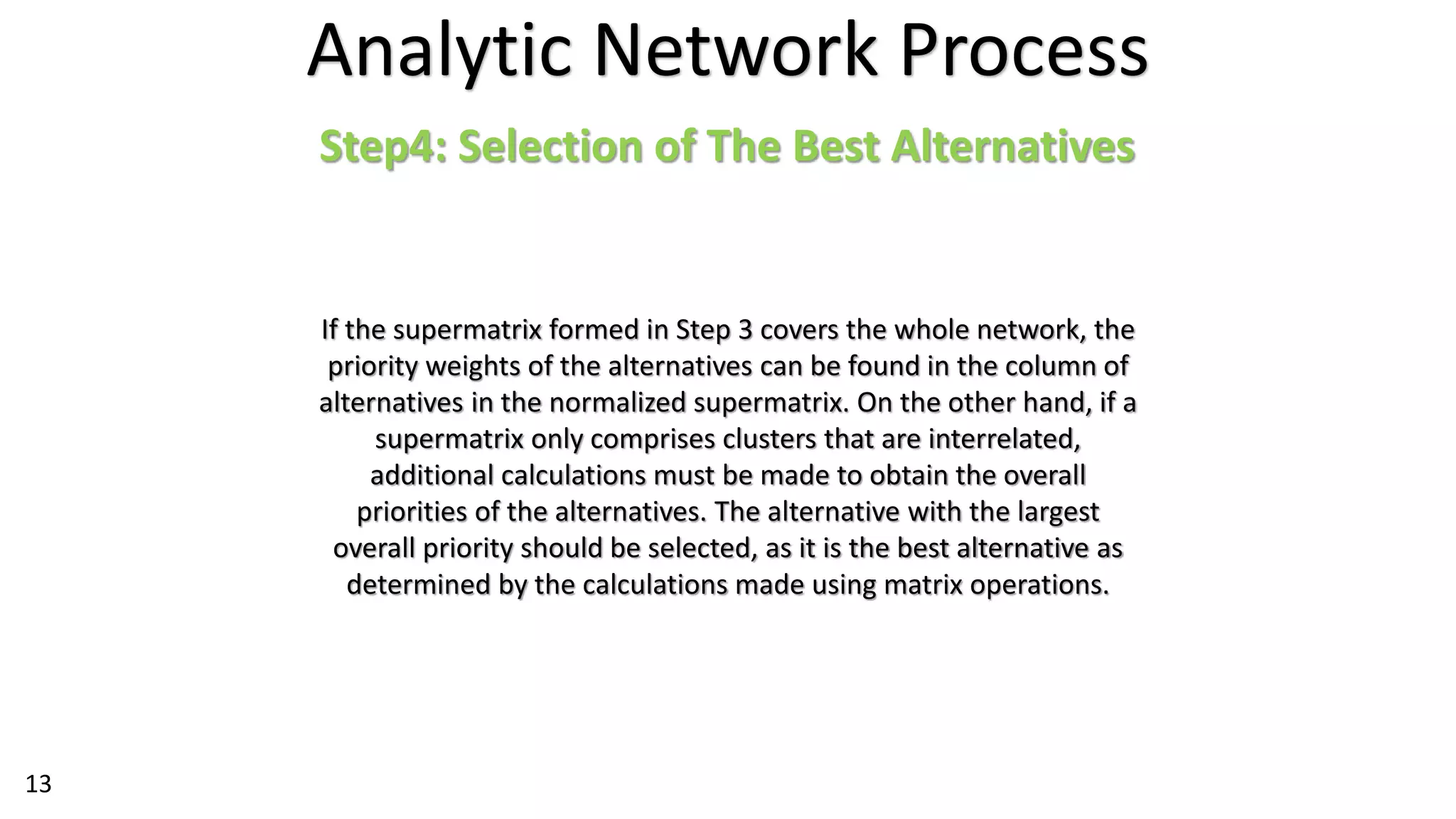 Analytic Network Process Pptx Physics Science