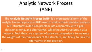 Analytic Network Process | PPTX