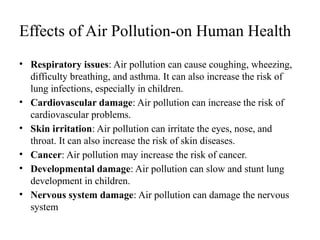 Air pollution and its effects on living things PPT.pptx