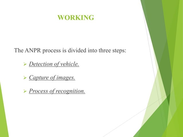 Automatic Number Plate Recognition Ppt