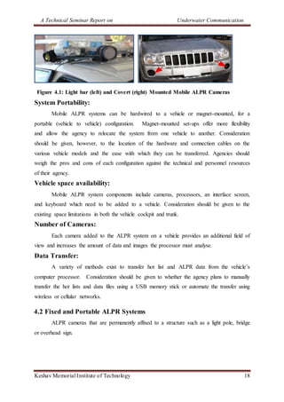 Automatic Number Plate Recognition | DOCX