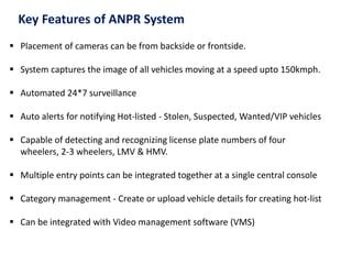 Automated Number Plate Recognition | PPTX