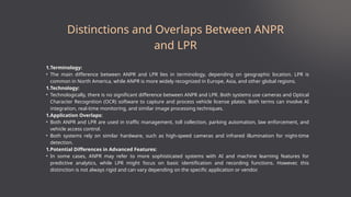 ANPR Based Vehicle Access Control Systems | PPTX