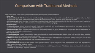 ANPR Based Vehicle Access Control Systems | PPTX