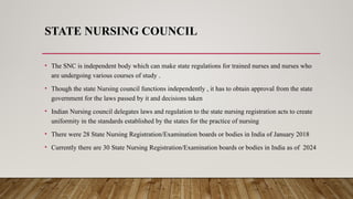 Role of regulatory bodies in Nursing .pptx