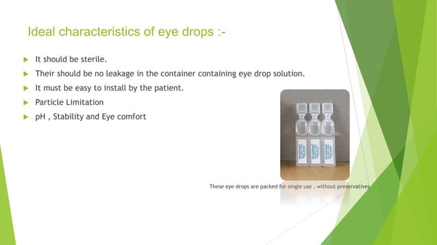 eye drops.pptx | Eye and Vision Conditions | Diseases and Conditions