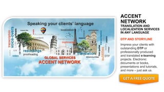 Accent Network - Translation, Subtitling, Transcription, Voice-Over | PPT
