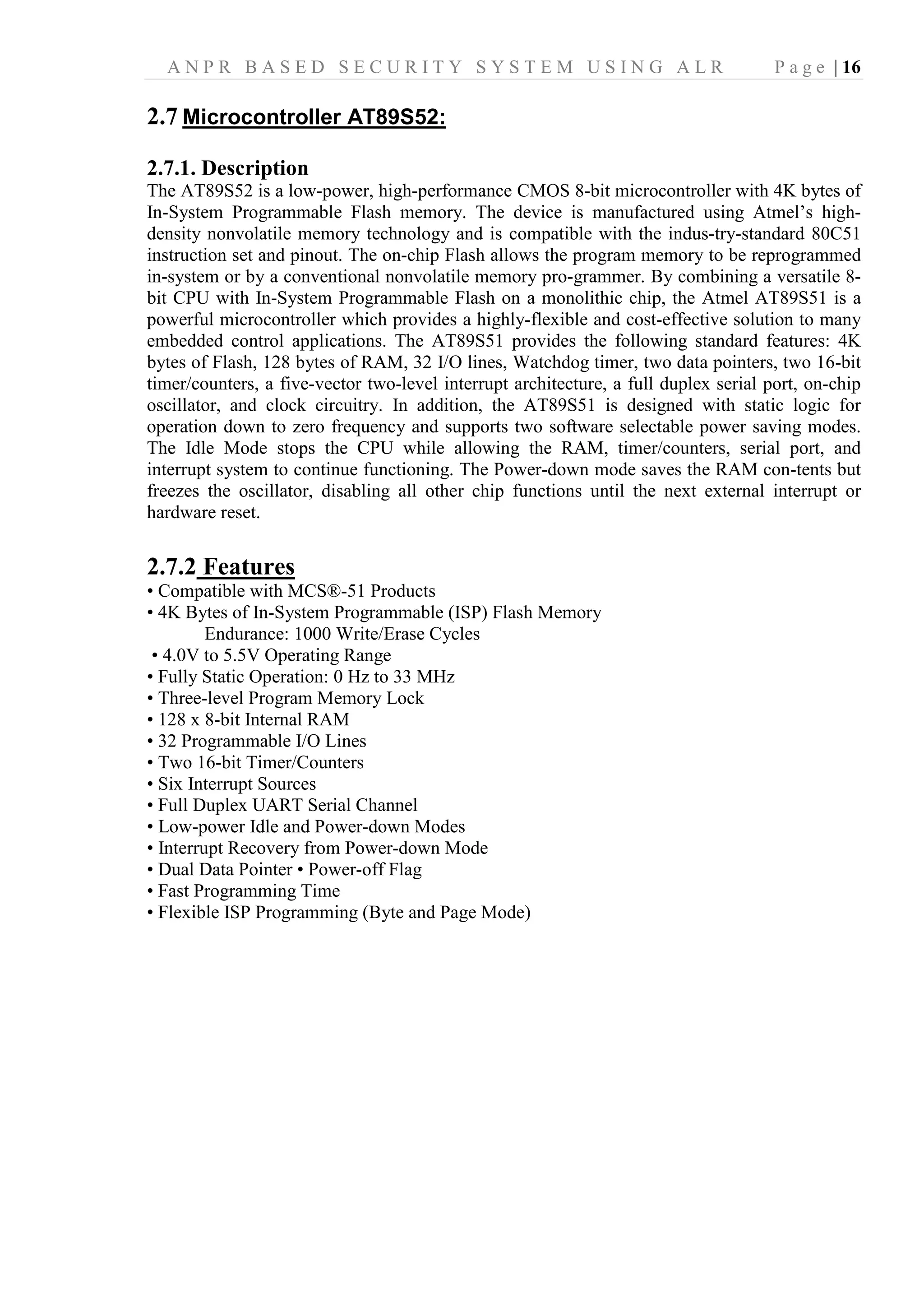 Anpr based licence plate detection report | PDF