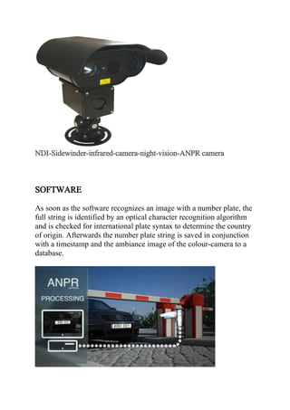 Anpr write up | PDF