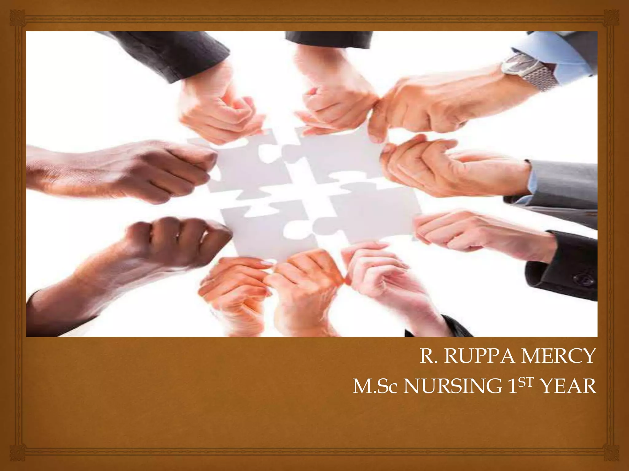 COLLABORATIVE ISSUES AND MODELS IN NURSING | PPTX