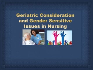 anp seminar ppt new.pptx about geriatric | PPT