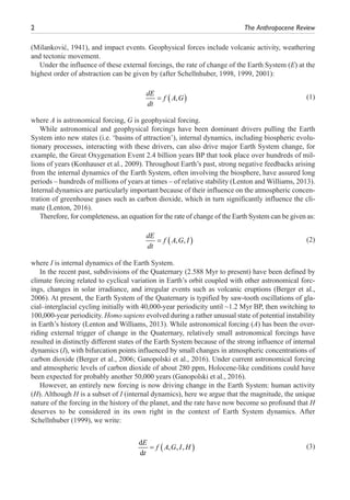 The Anthropocene equation 2017 Gaffney Steffen | PDF | Geology | Science