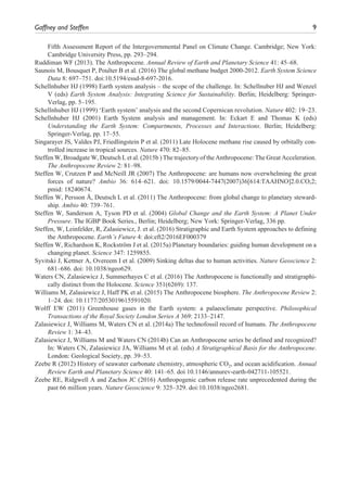 The Anthropocene equation 2017 Gaffney Steffen | PDF