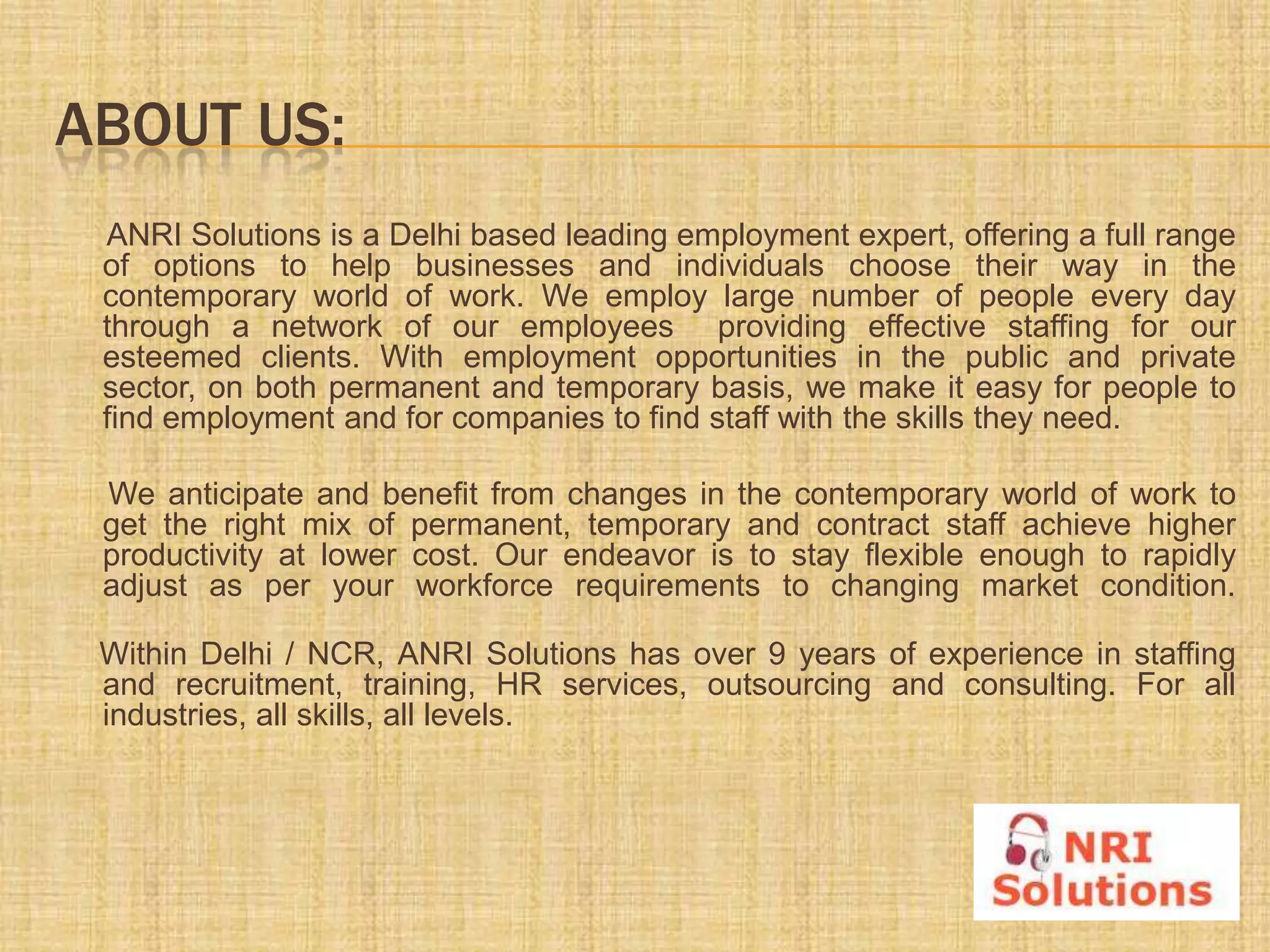 Anri presentation | PPTX