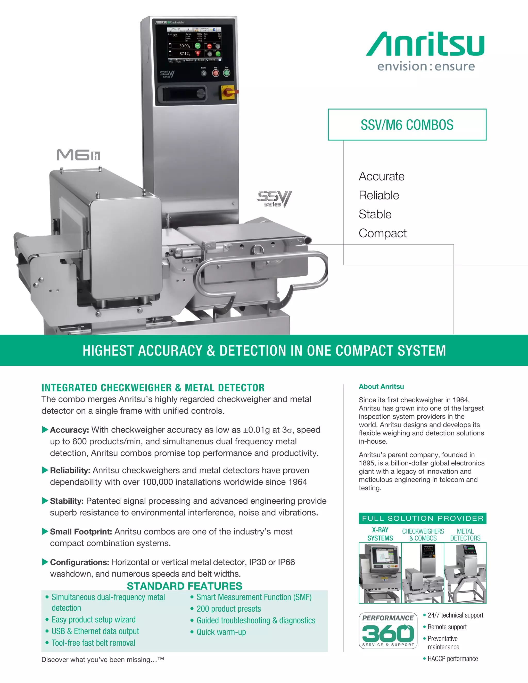 Anritsu combo brochure | PDF