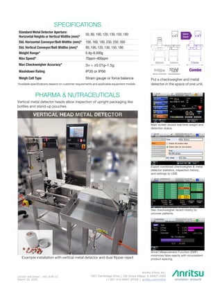 Anritsu combo brochure | PDF