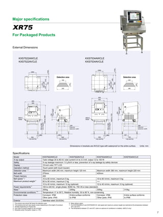 Anritsu X-ray XR75 | PDF