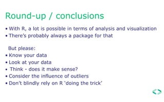 An R primer for SQL folks | PDF