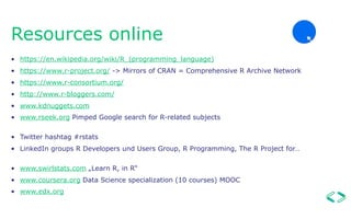 An R primer for SQL folks | PDF