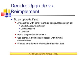 ORACLE EBS R12 UPGRADE | PPT