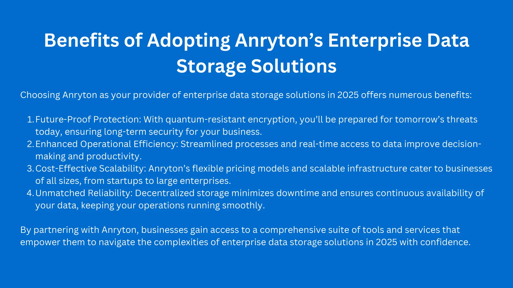 The Future of Enterprise Data Storage Solutions in 2025 | PDF